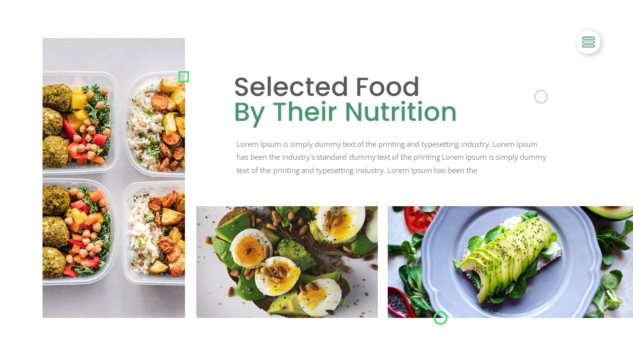 Healthy Food Google Slide Template, Presentation Templates | GraphicRiver