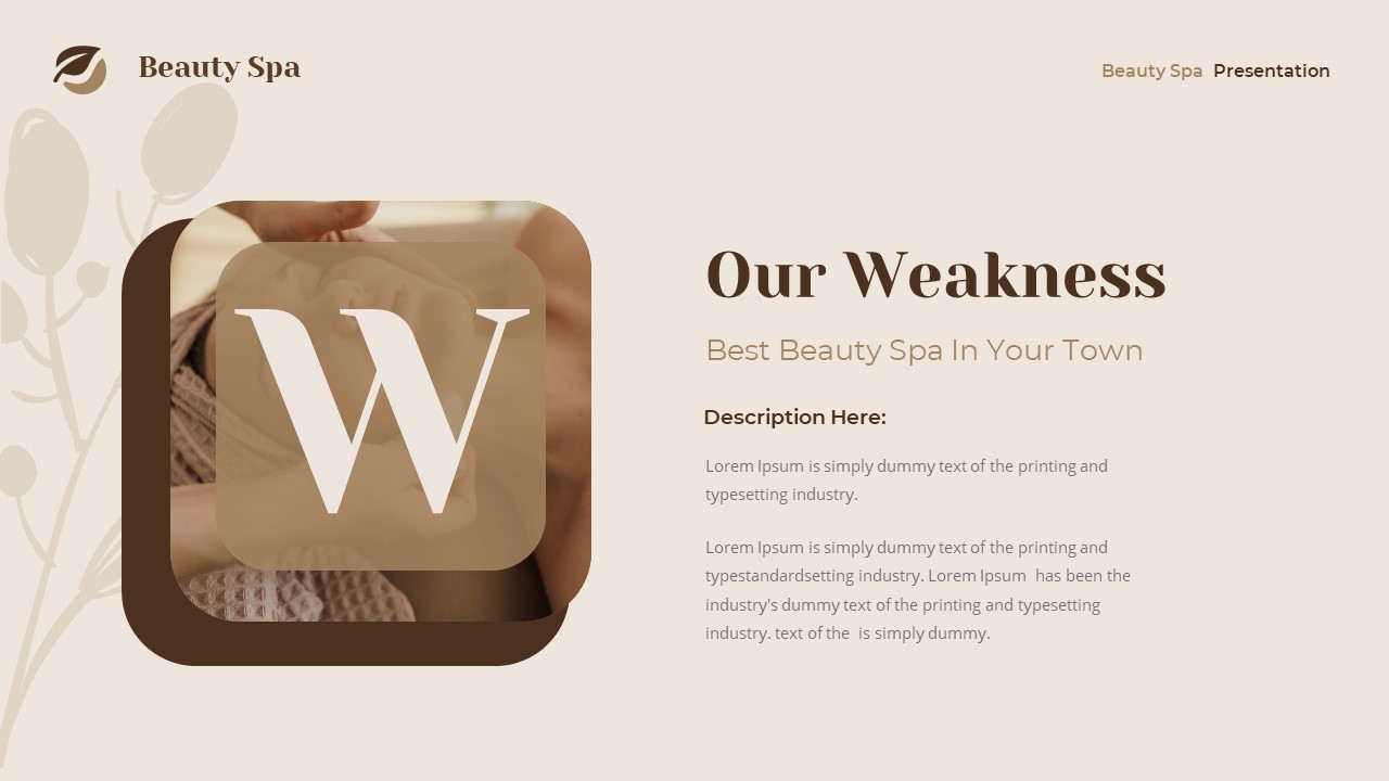 Beauty Spa Presentation Template, Presentation Templates | GraphicRiver