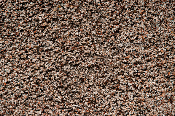 Top view of brown small stones textured rough background. Stock Photo ...