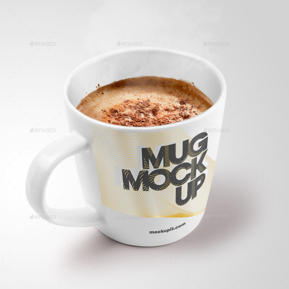 Mug mockup02-front view, Graphics | GraphicRiver