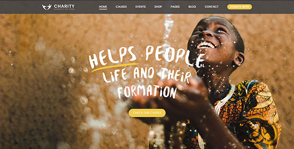 Charity Foundation Theme by nicdark | ThemeForest
