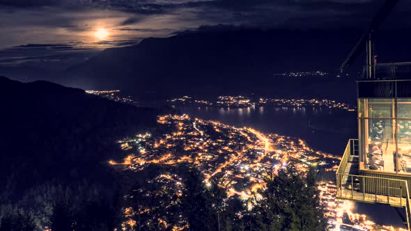 Queenstown at night timelapse, Stock Footage | VideoHive