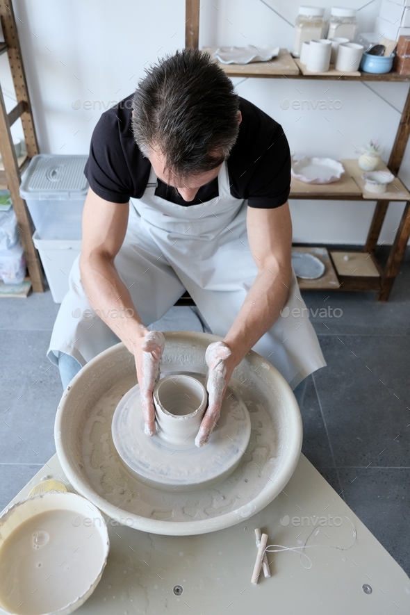 Pottery wheel Stock Photo by MarishkaTR | PhotoDune