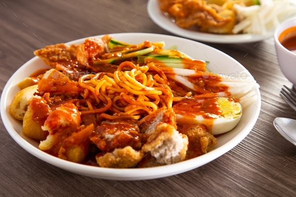 Mee Rojak Stock Photo by tehcheesiong | PhotoDune