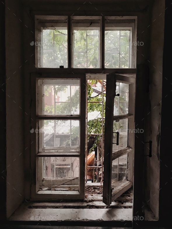 rustic window Stock Photo by LesiaScotch | PhotoDune