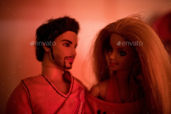 couple in love / barbie and ken / dolls / relationships / blonde Stock ...