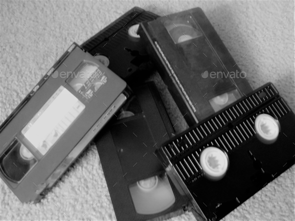 Vintage VHS Tapes! Stock Photo by AZ-BLT | PhotoDune
