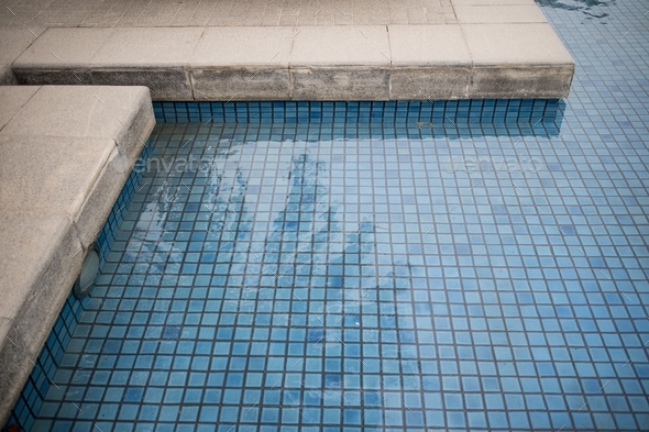 Water in the city / swimming pool / minimalism Stock Photo by LesiaScotch