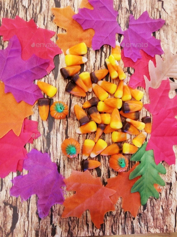 Colorful Autumn Candy for Trick or Treat! Stock Photo by AZ-BLT | PhotoDune