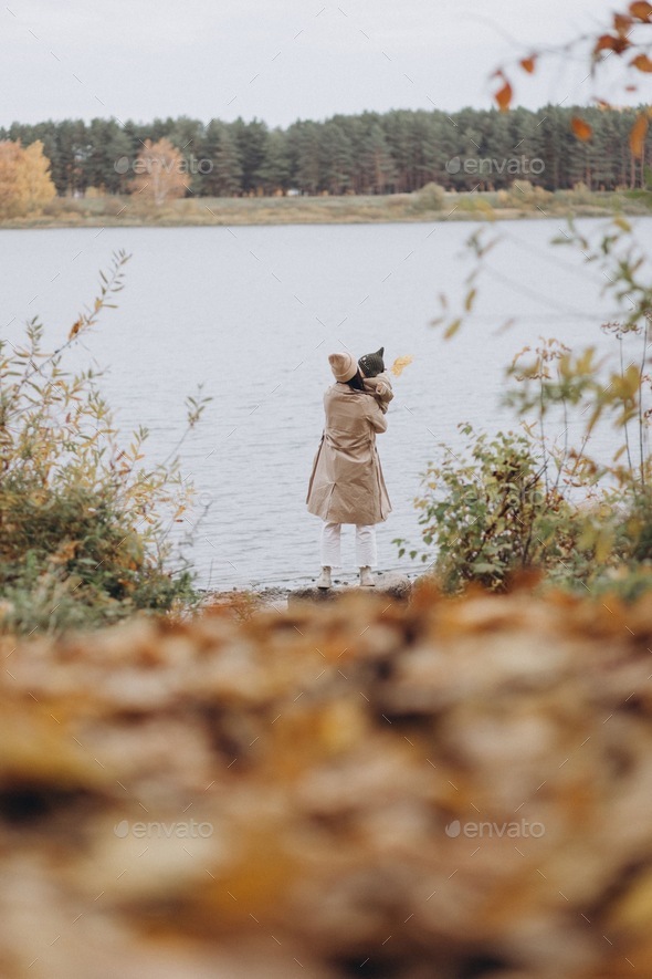 People in fall Stock Photo by novachuda | PhotoDune