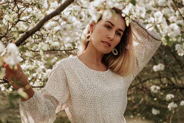 People in spring Stock Photo by novachuda | PhotoDune