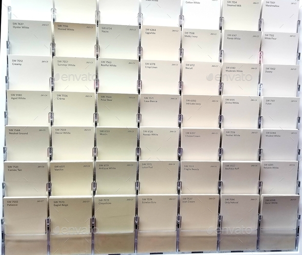 GRAY! A gray color palette of paint chip colors. Minimalism, geometric ...