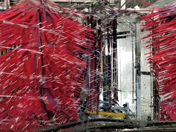 Red! Car Wash! Stock Photo by AZ-BLT | PhotoDune