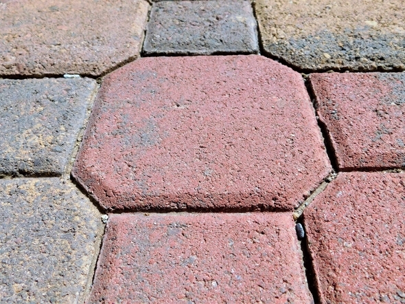 Shapes! Texture! Geometric! Abstract! Red Brick Walkway! Stock Photo by ...