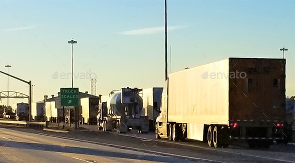 Transportation and Logistics! Truck Scales! Stock Photo by AZ-BLT ...