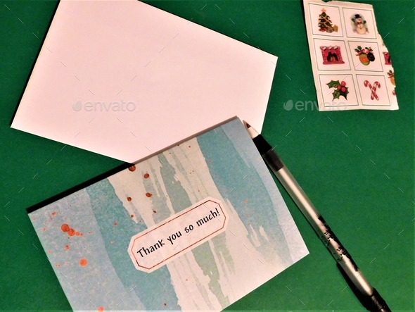 Thank You! Thank You Notes! Polite Manners! Stock Photo by AZ-BLT ...