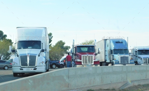 Trucking! Transportation and Logistics! Truck Driver! Big Rigs! Stock ...