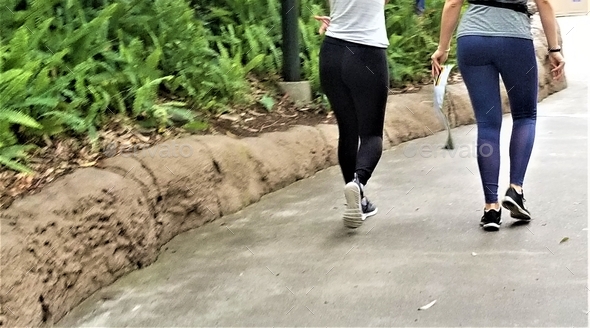 Women Walking! People from Behind! Stock Photo by AZ-BLT | PhotoDune