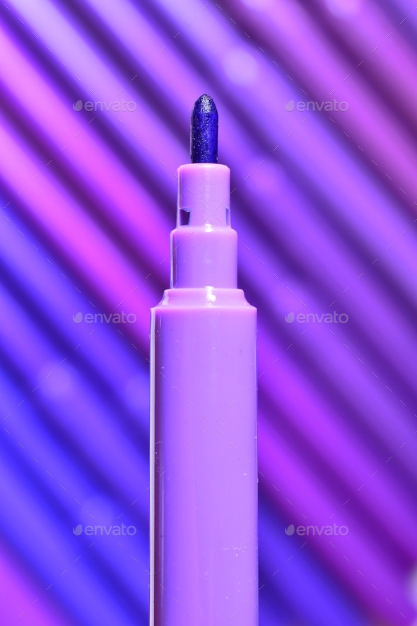 Purple marker Stock Photo by nodar77 | PhotoDune