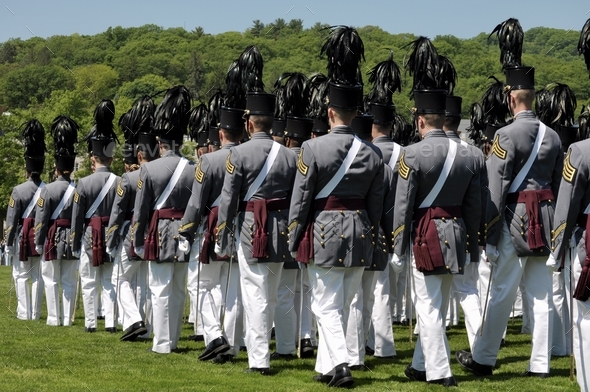 Cadets marching Stock Photo by nodar77 | PhotoDune