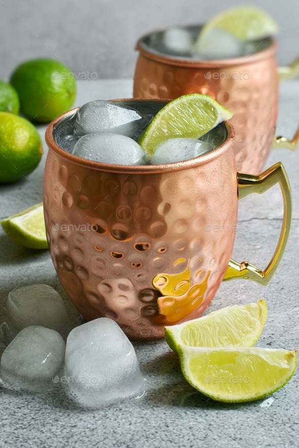 Moscow mule drinks Stock Photo by nodar77 | PhotoDune