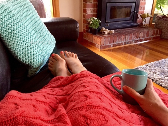 Chilling out at home Stock Photo by janineward | PhotoDune