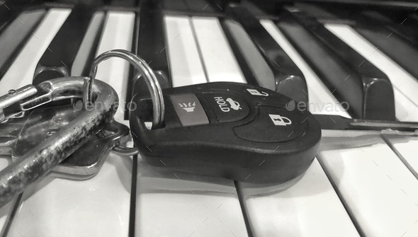 Music Piano Keys Black and White Double Entendre Cheesy Humor Stock ...