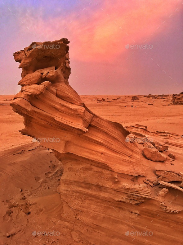 Desert SandScape Sunset Landscape Stock Photo by spencerpa440 | PhotoDune