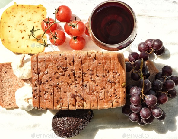 Food Flat Lay Still Life We have a tremendous bakery here in The UAE ...