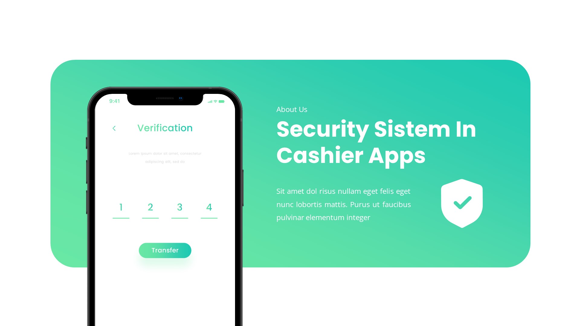 Cashier - Payment Mobile App Google Slides Template, Presentation Templates