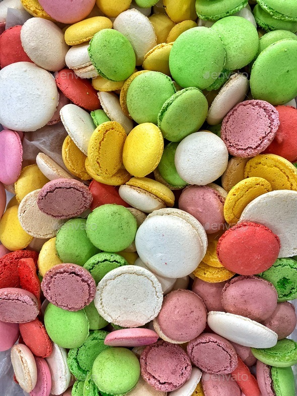 Simple Pops of Color and Food from above Stock Photo by spencerpa440