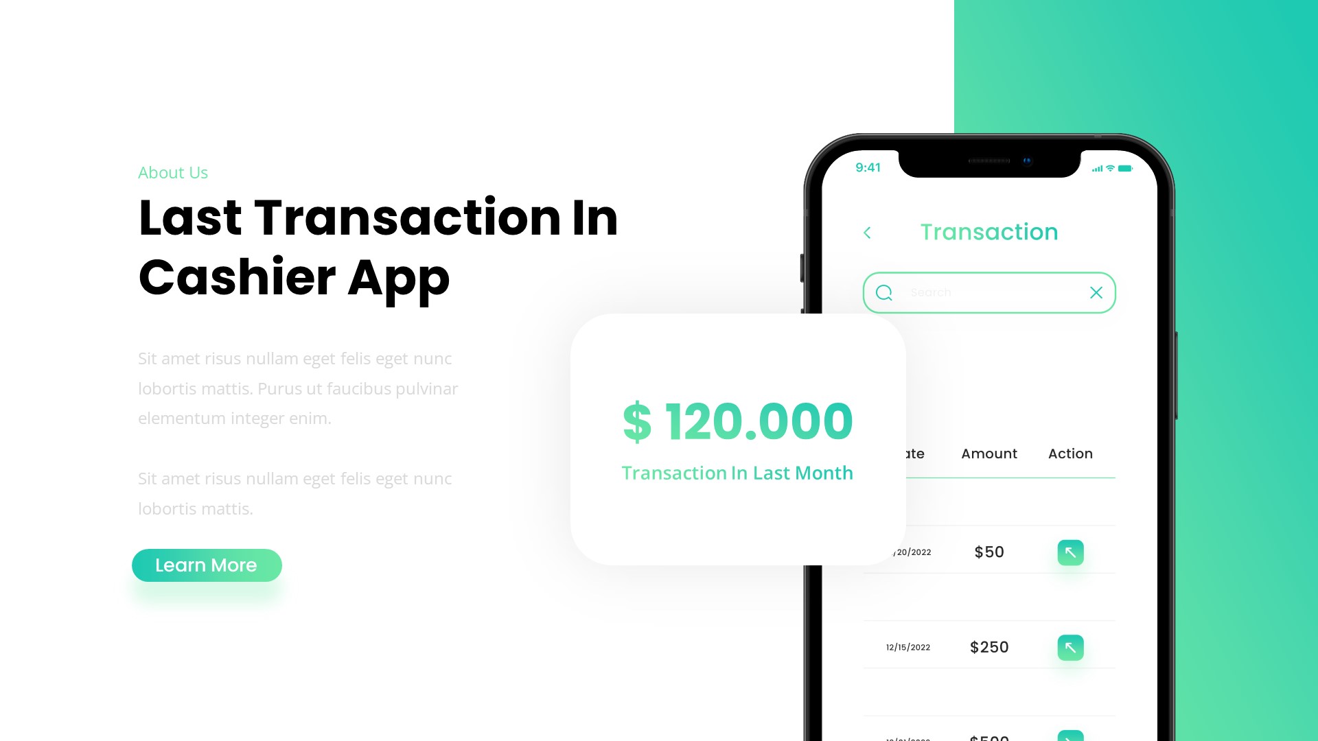 Cashier - Payment Mobile Apps Powerpoint Template, Presentation Templates