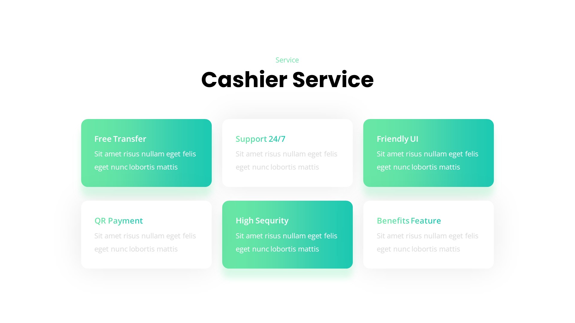 Cashier - Payment Mobile Apps Powerpoint Template, Presentation Templates