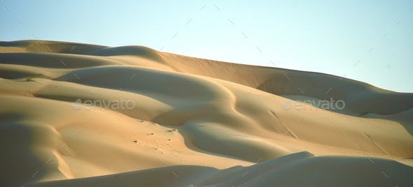 Desert shapes and early evening shadows Stock Photo by spencerpa440