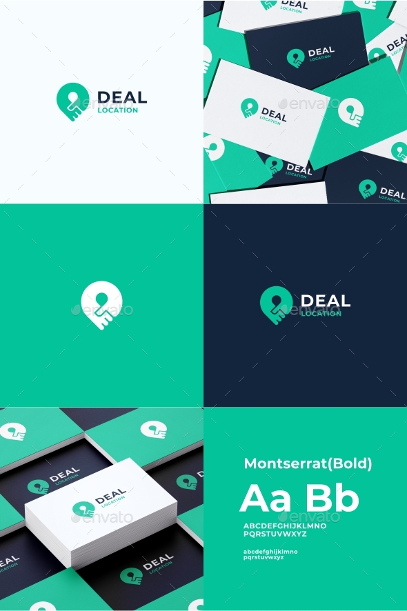 Deal Point Logo, Logo Templates | GraphicRiver