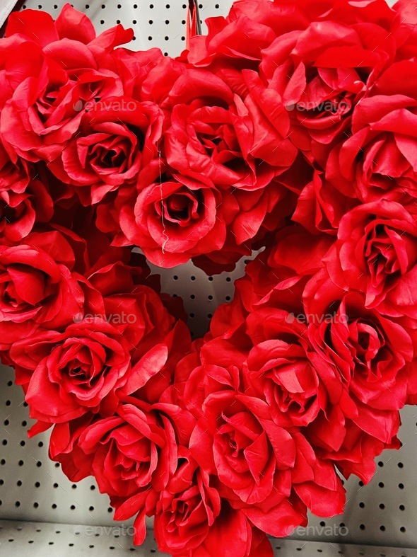 Heart made of roses. Stock Photo by marisap7 | PhotoDune