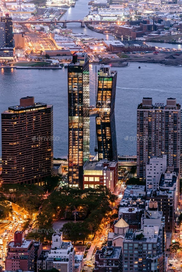 The American Copper Buildings is a dual-tower residential skyscraper ...