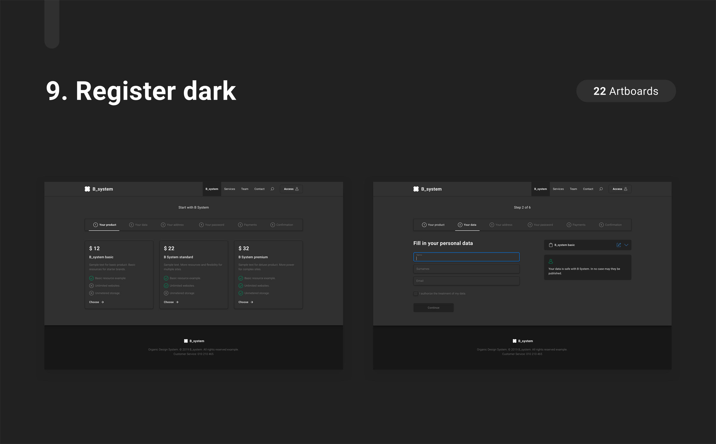 B_system - Massive All in One Design System by julianpg | ThemeForest