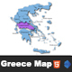 Interactive Greece Clickable Map by freelancertajulrasel | CodeCanyon
