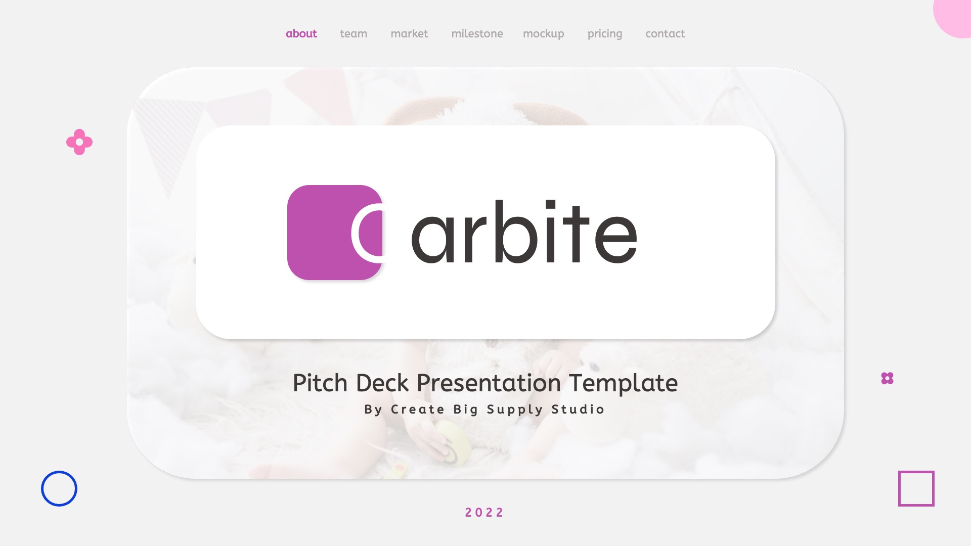 Carbite Keynote Pitch Deck Presentation Template, Presentation Templates