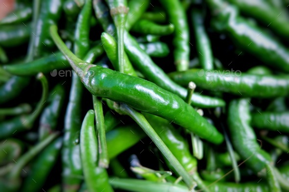 Green pepper hot spicy healthy food Stock Photo by jiraist | PhotoDune