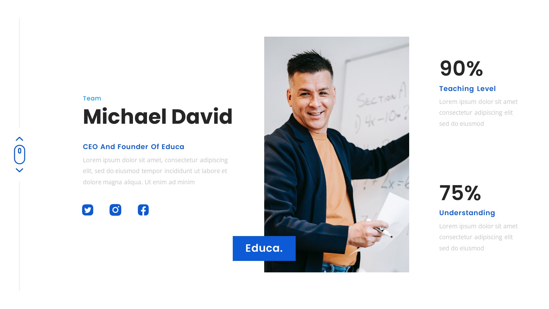 Educa - Education Presentation Keynote Template, Presentation Templates