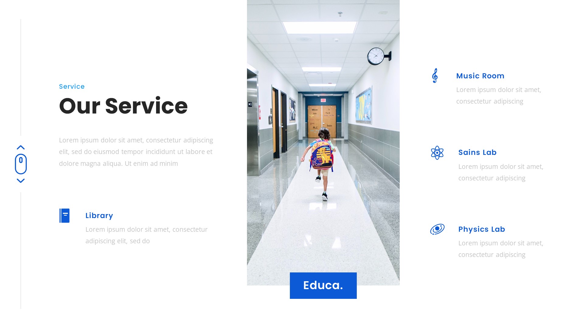 Educa - Education Presentation PowerPoint Template, Presentation Templates