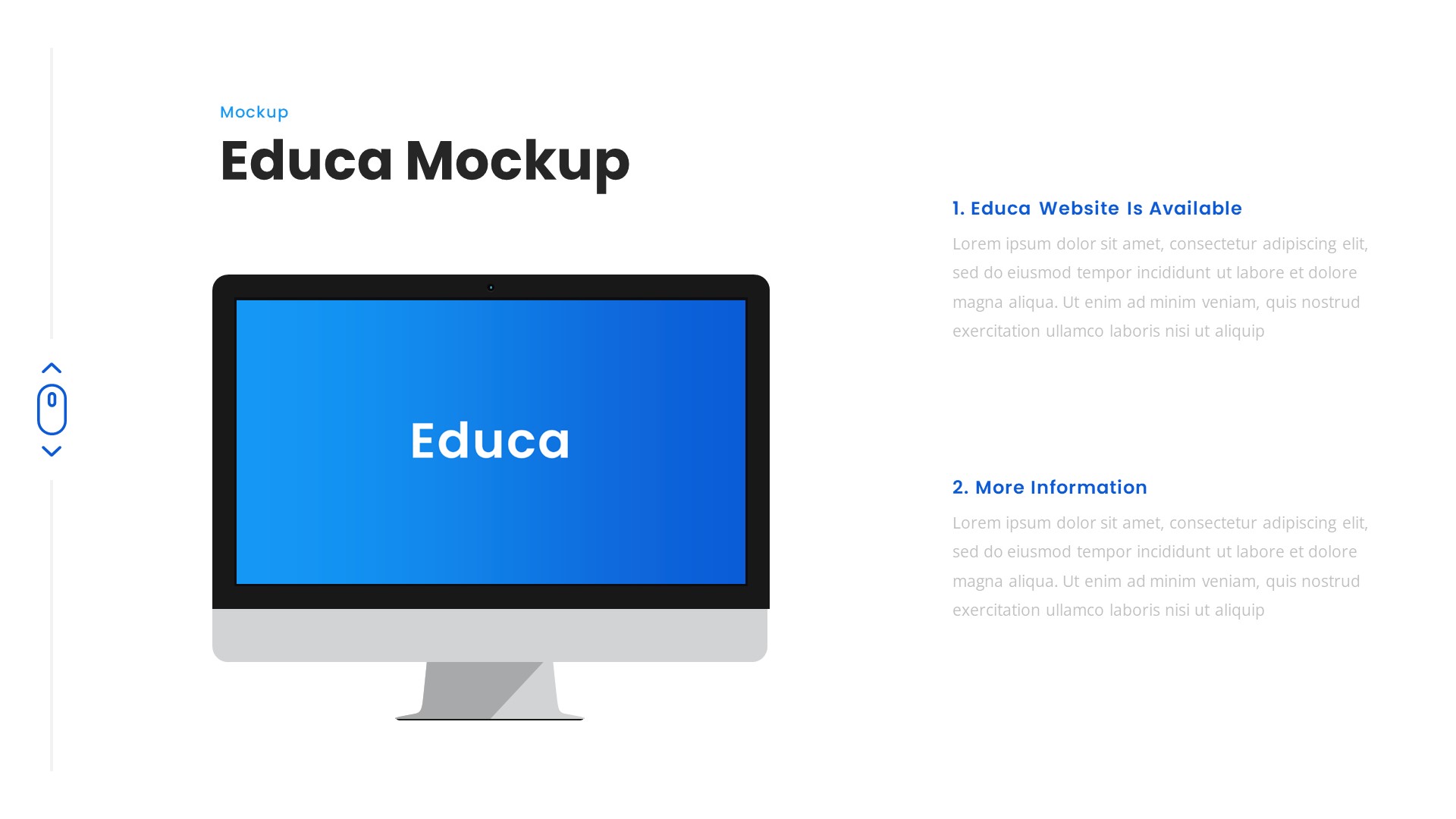 Educa - Education Presentation PowerPoint Template, Presentation Templates