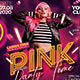 Pink Party Time, Print Templates | GraphicRiver