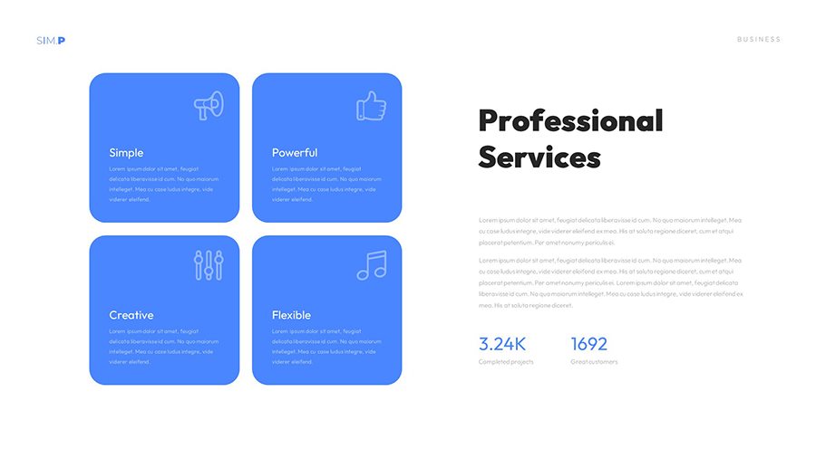 Simple PowerPoint Presentation Template, Presentation Templates ...