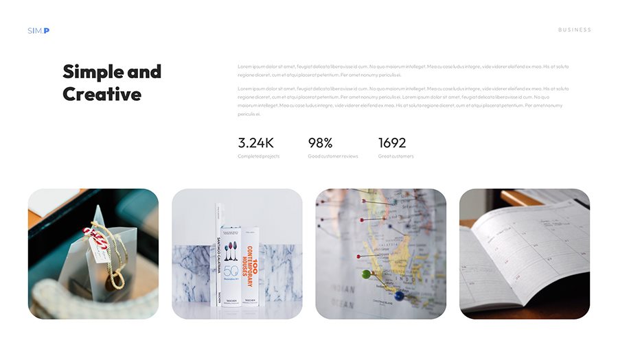 Simple PowerPoint Presentation Template, Presentation Templates ...