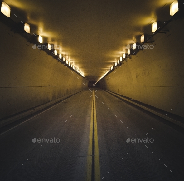 Empty Tunnel Stock Photo by chrisivan69 | PhotoDune