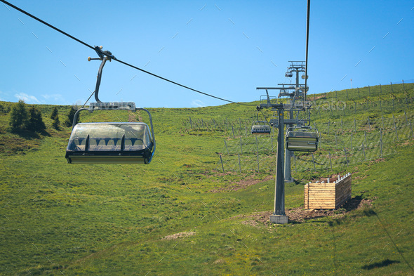 Funicular in the mountain Stock Photo by bilyanas1 | PhotoDune