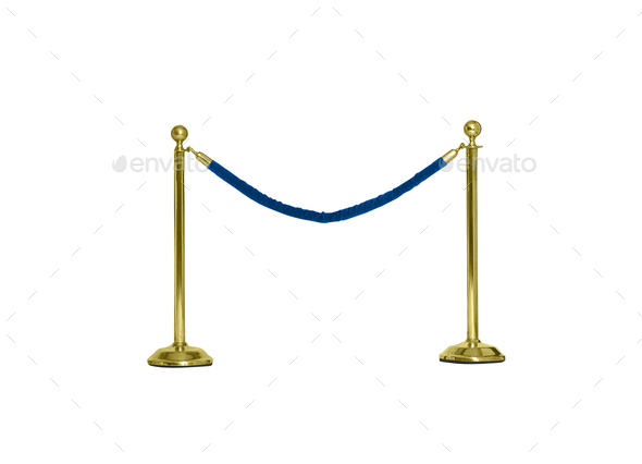 Rope barier Stock Photo by ozaiachin | PhotoDune